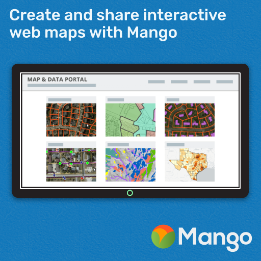 Create share interactive web maps with Mango